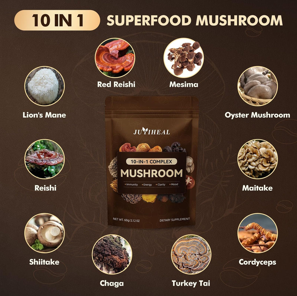 Lions Mane mushroom blend benefits