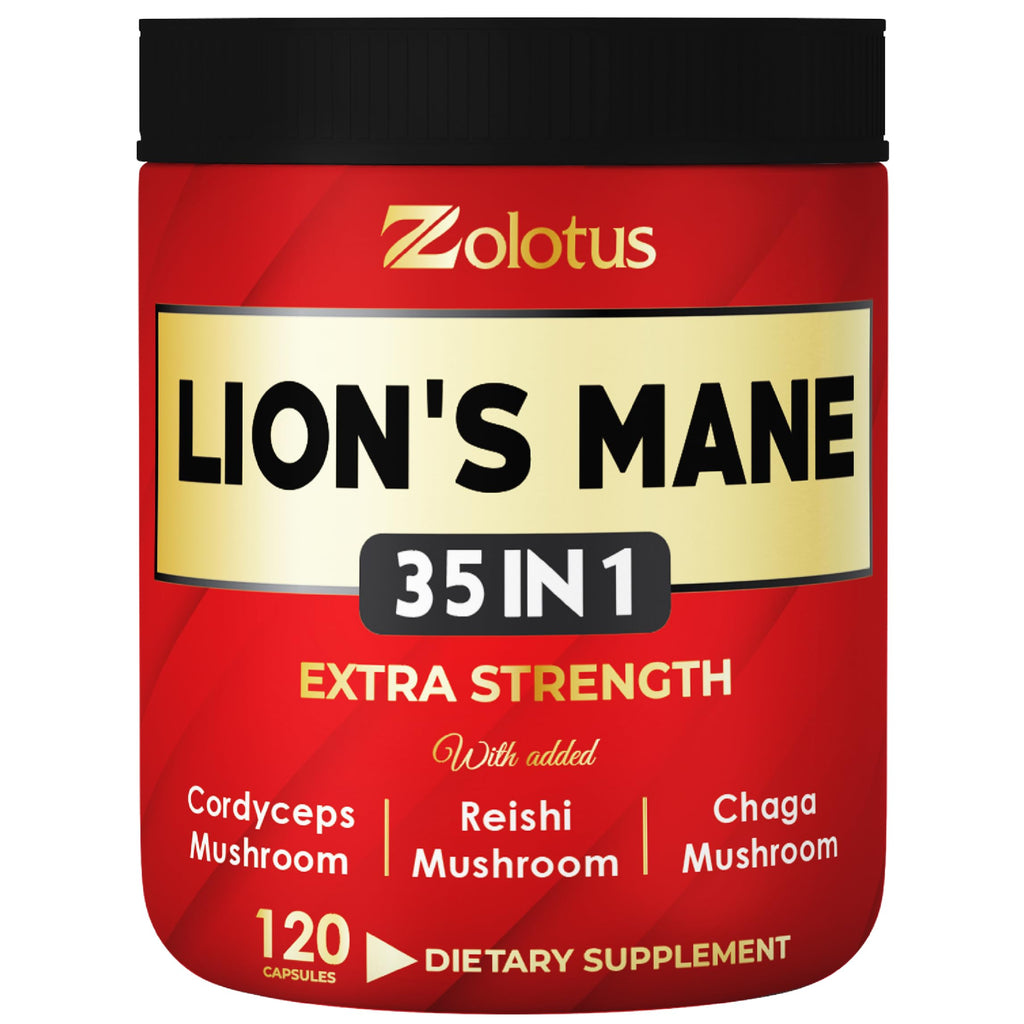 Lions Mane mushroom capsules benefits