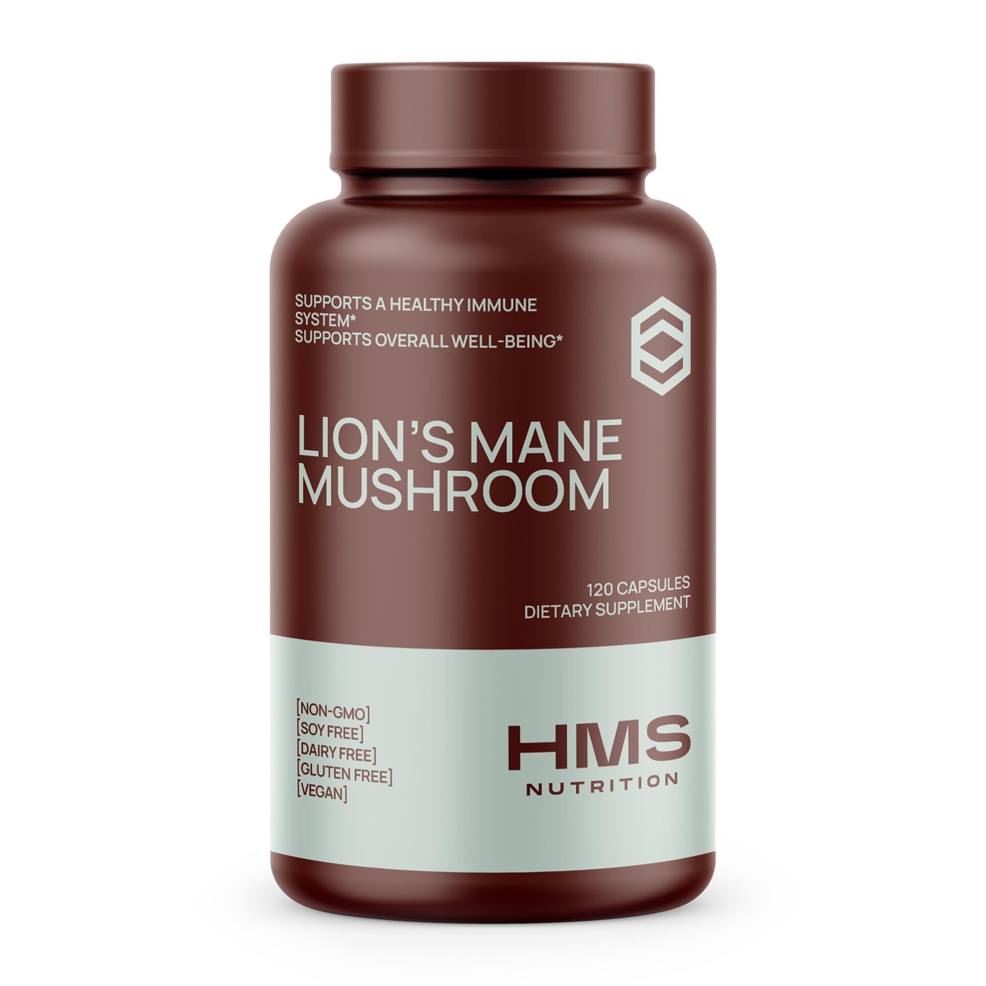 Lions Mane mushroom capsules for focus