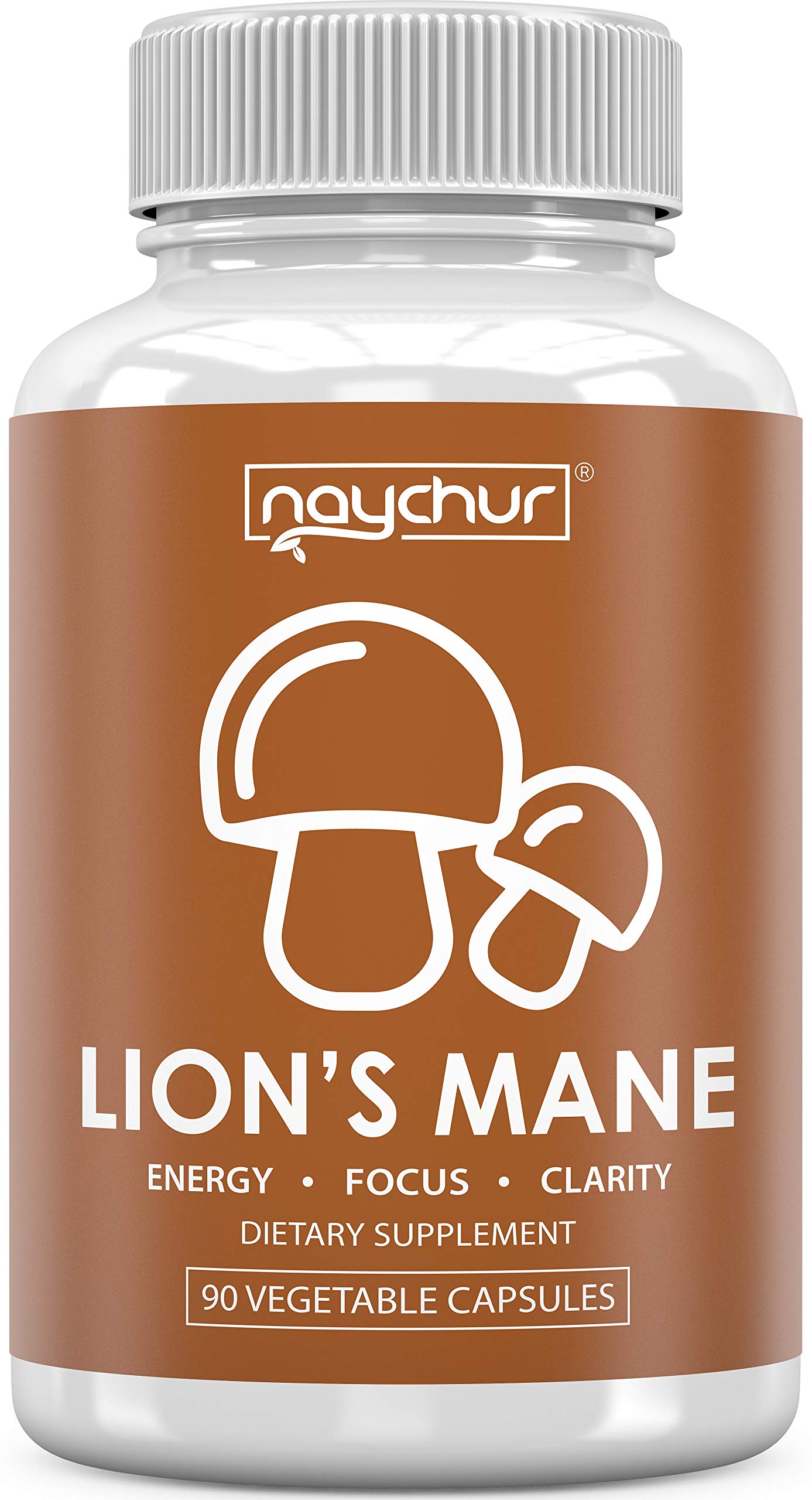 Lions Mane mushroom capsules for focus