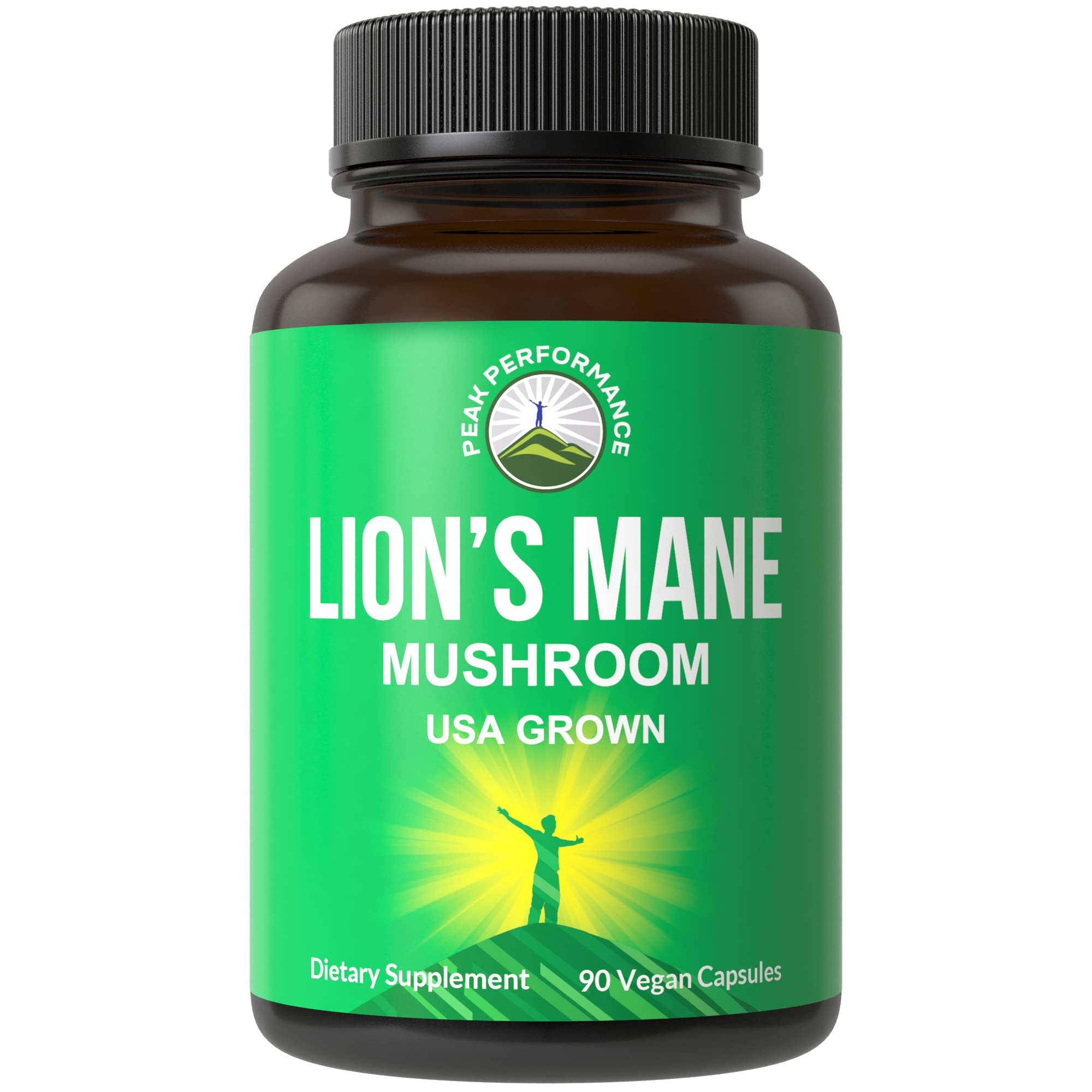 Lions Mane mushroom capsules for focus