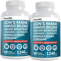 Lions Mane mushroom capsules for focus