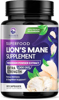Lions Mane mushroom capsules for memory