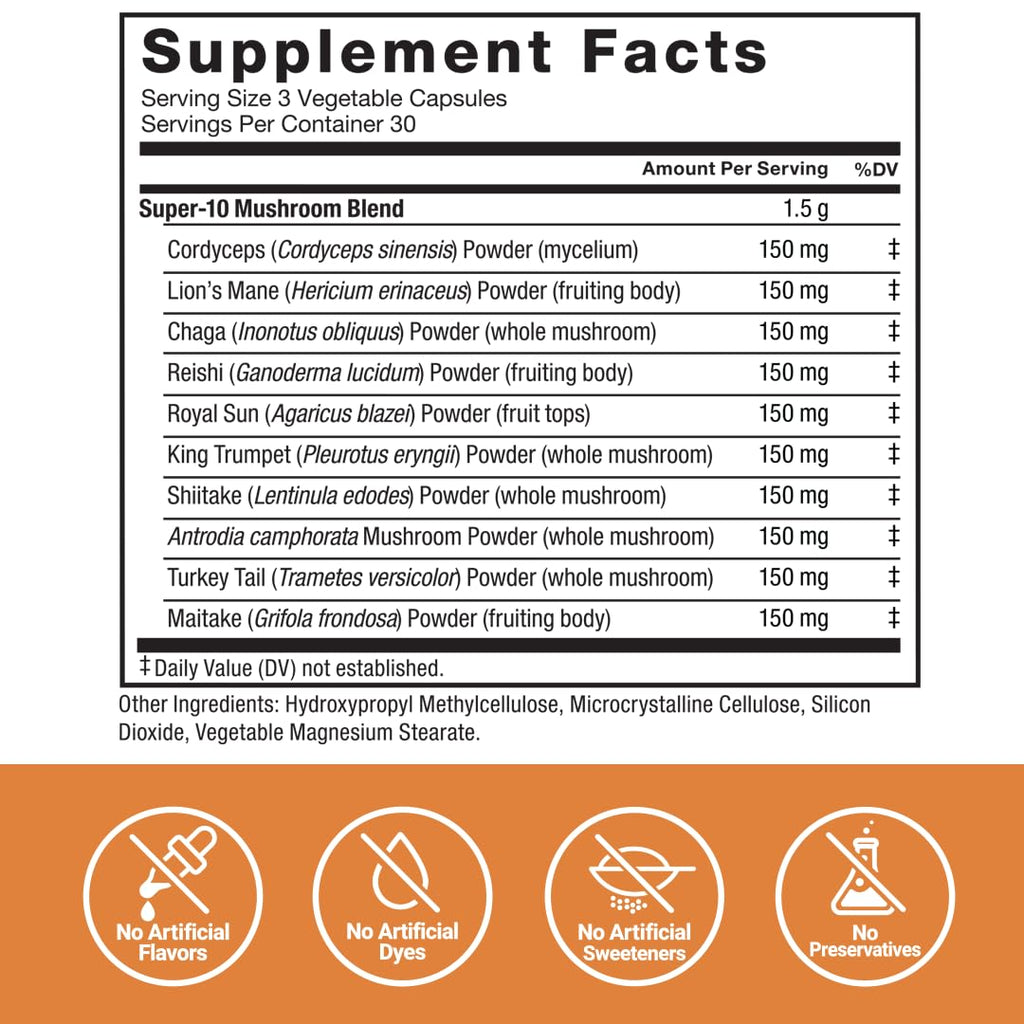 lions mane mushroom cognitive booster