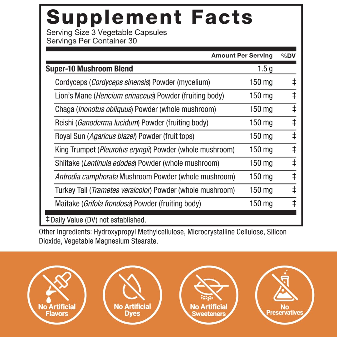 lions mane mushroom cognitive booster