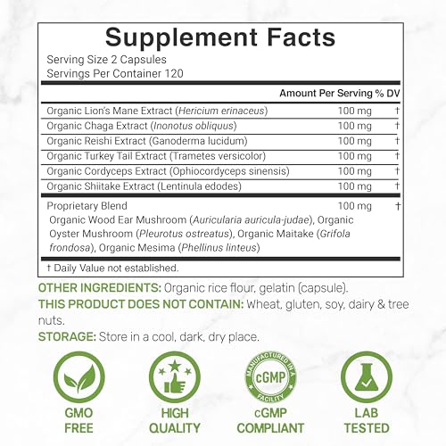Lions Mane mushroom for cognitive health
