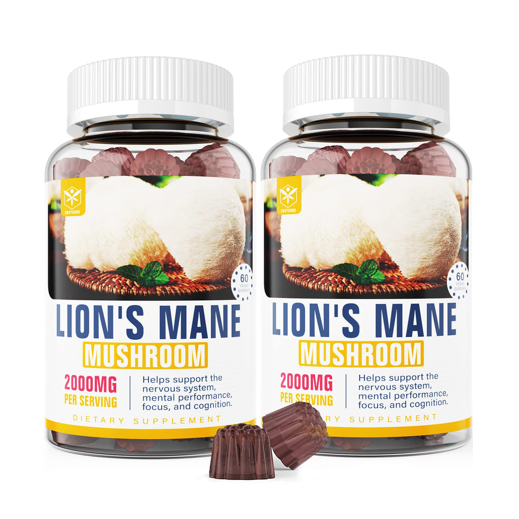 Lions Mane Mushroom gummies for focus