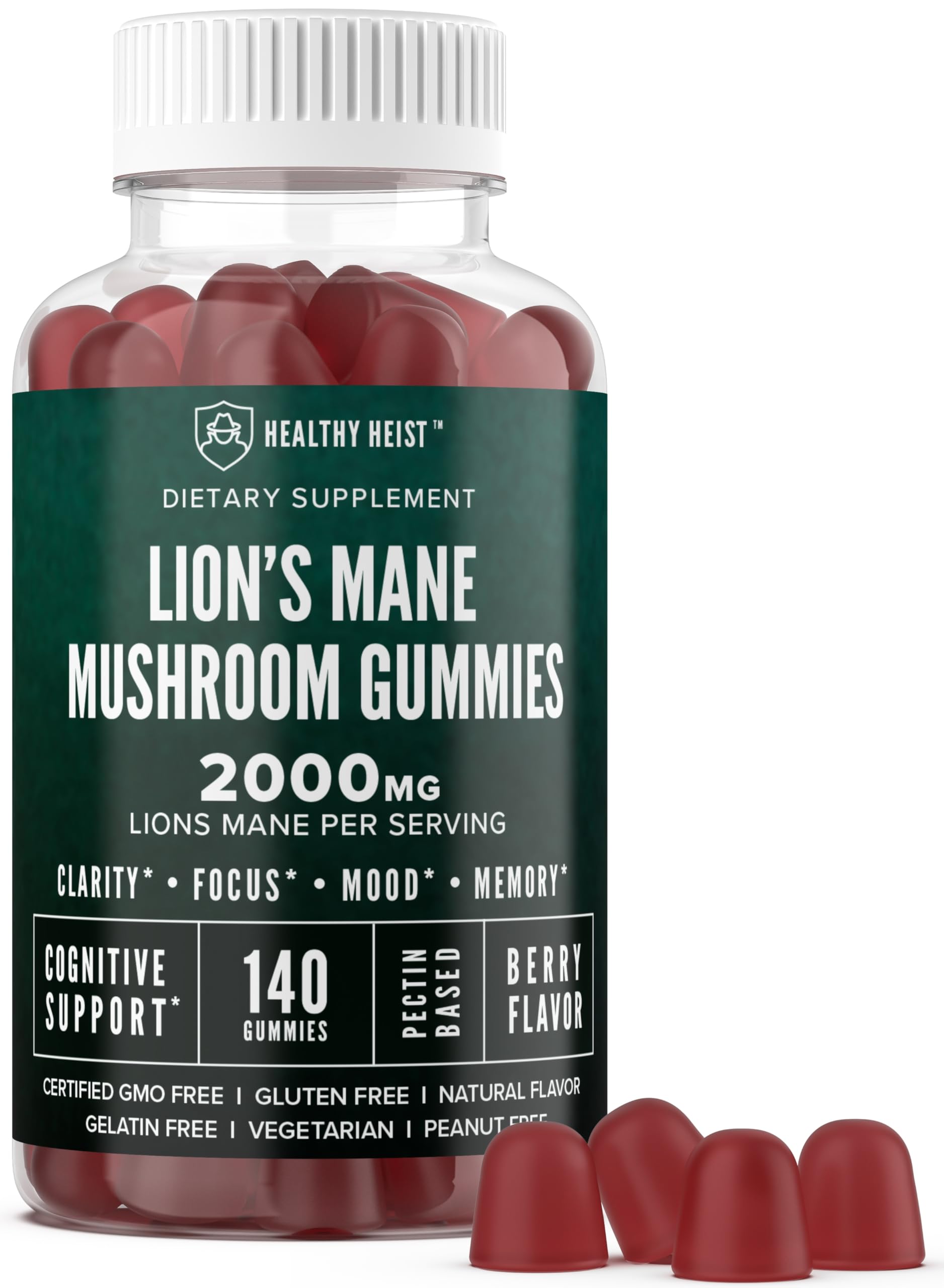 Lions Mane mushroom gummies for focus