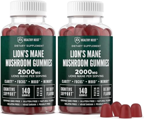 Lions Mane mushroom gummies for focus