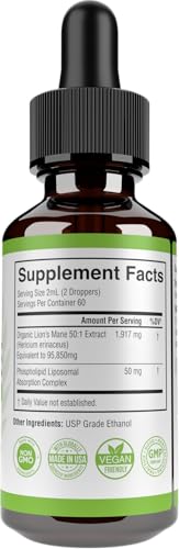 Lions Mane mushroom health supplement