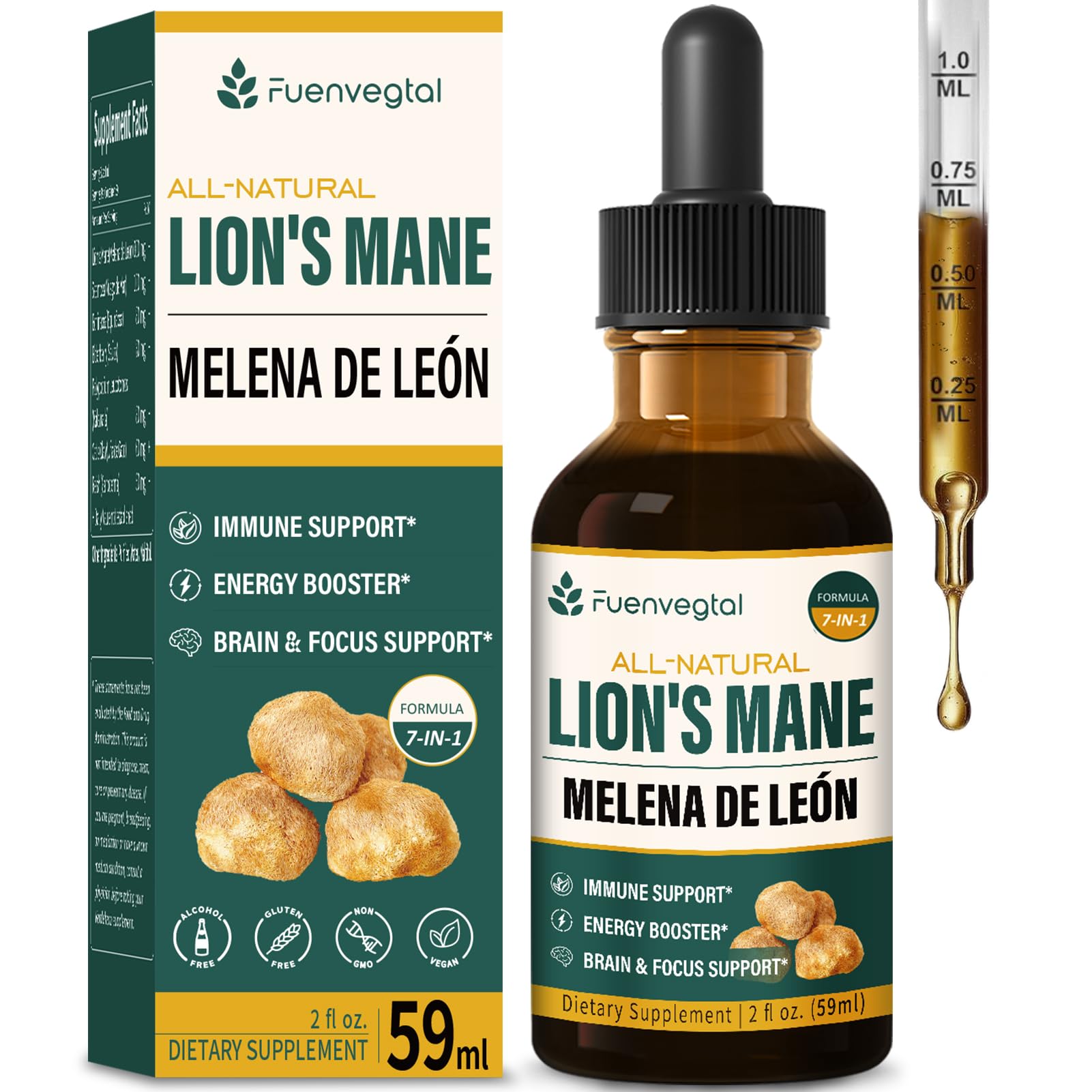 Lions Mane mushroom liquid drops