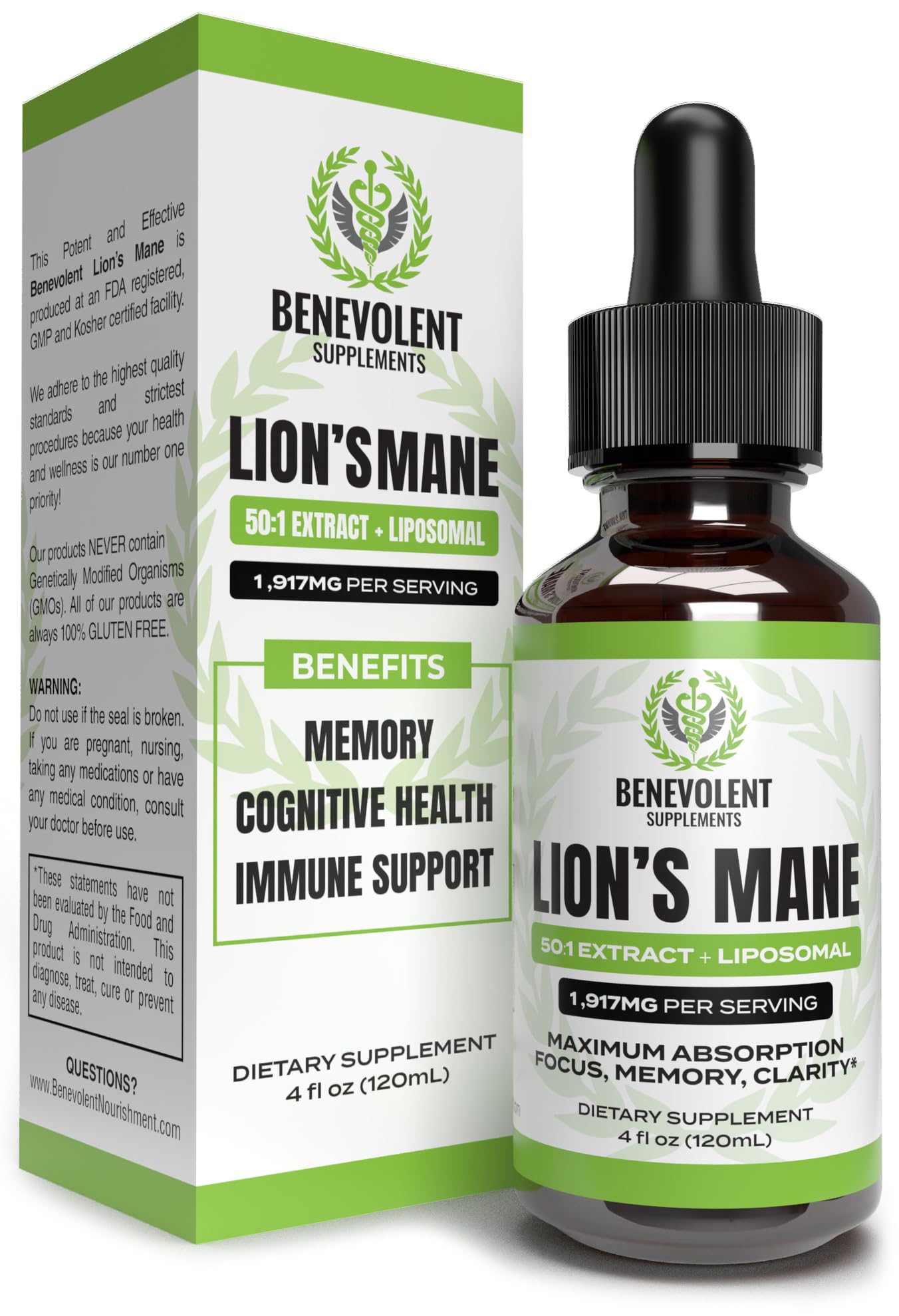Lions Mane mushroom liquid extract