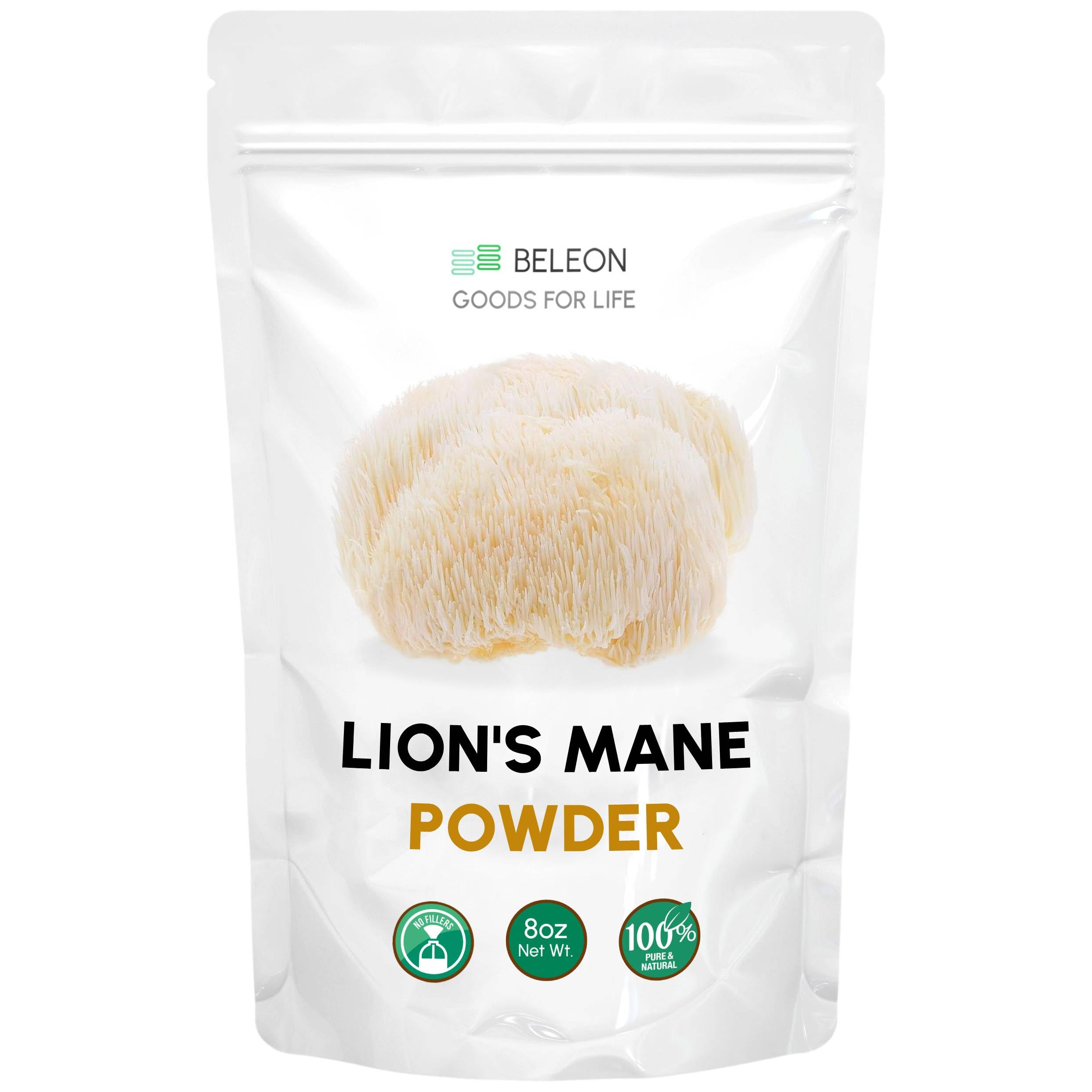 Lions Mane mushroom powder for wellness