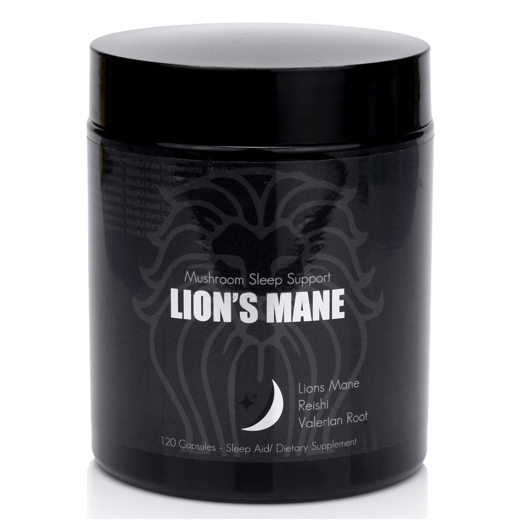 Lions Mane mushroom sleep aid capsules