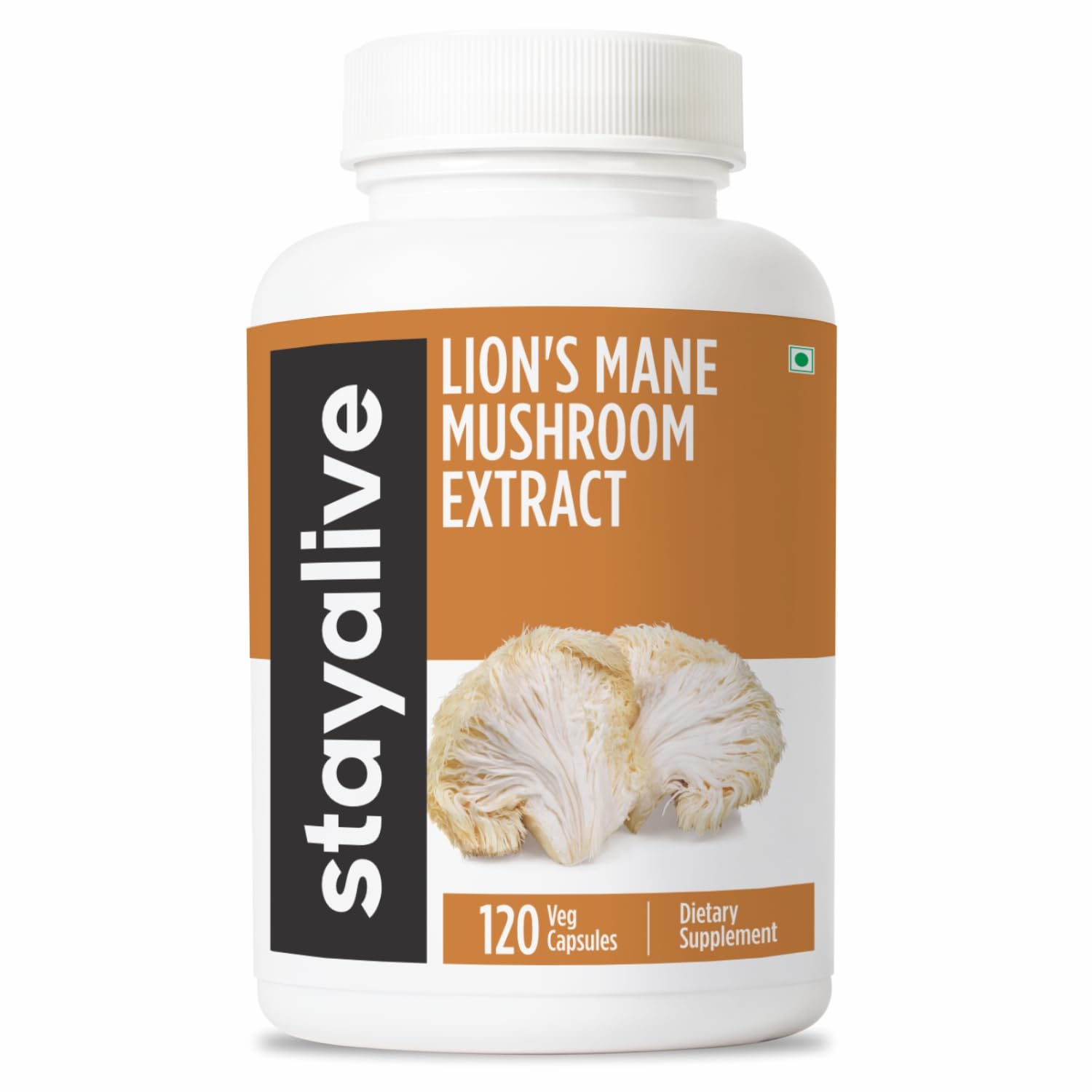 Lions Mane mushroom supplement capsules