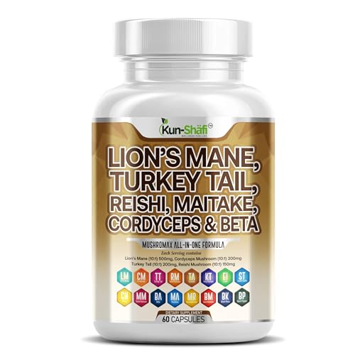 Lions Mane mushroom supplement for focus