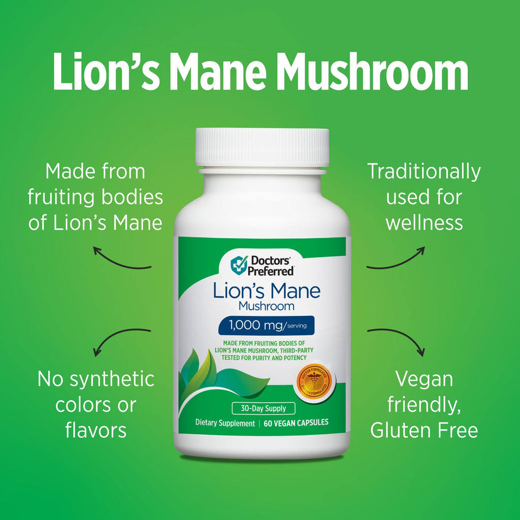 Lions Mane mushrooms for memory enhancement