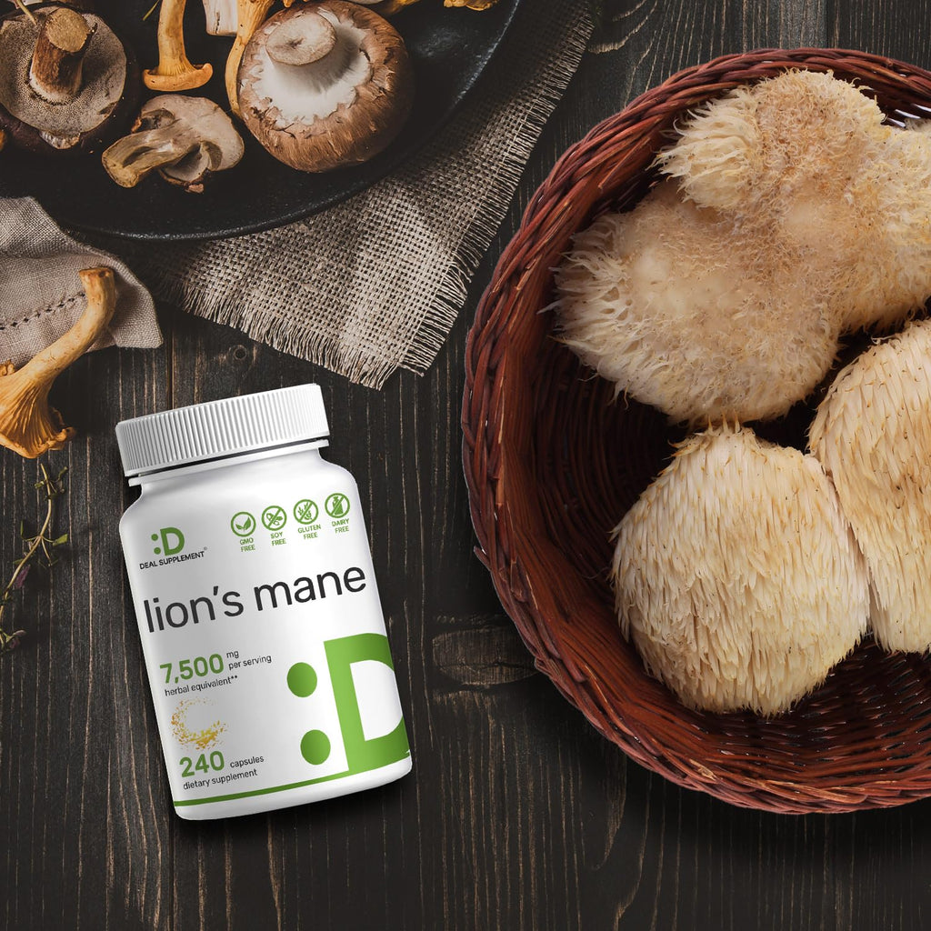 Lions Mane mushrooms for mental clarity