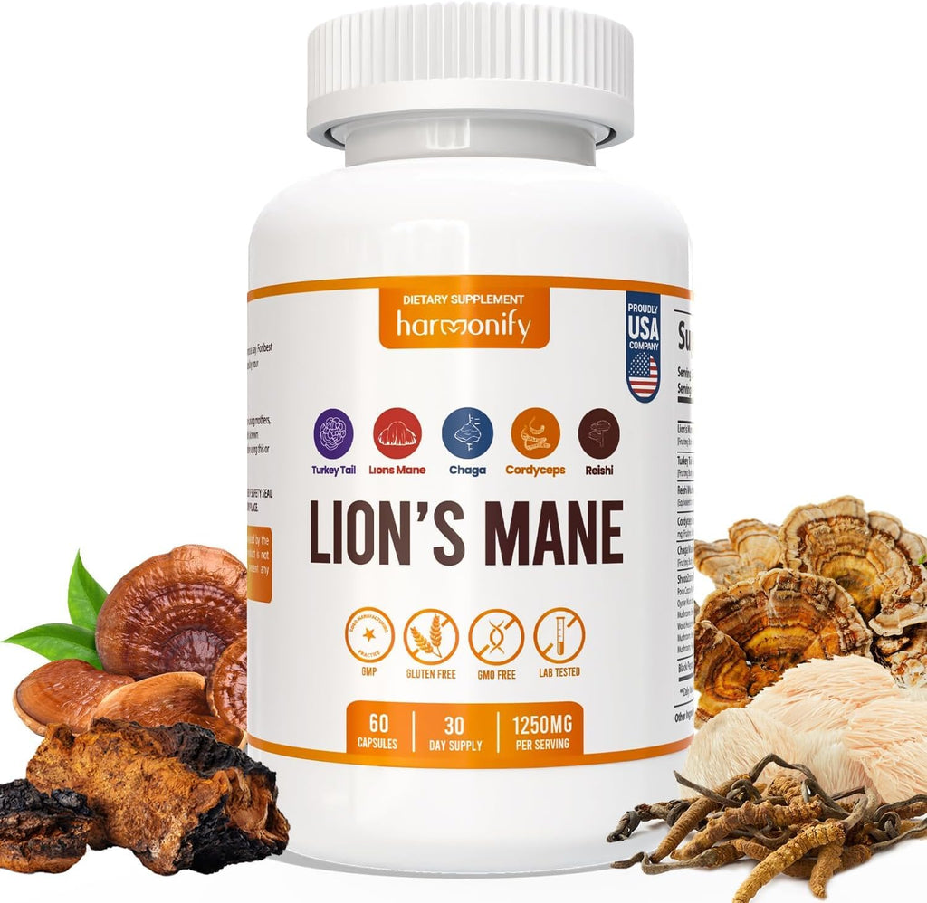 Lions Mane mushrooms for wellness