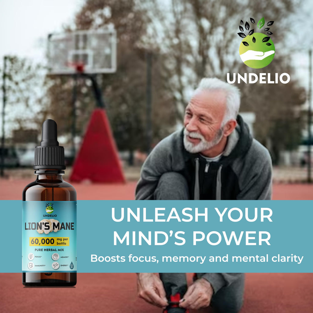 Lions Mane tincture for mental clarity