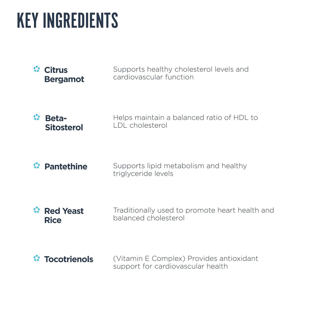 Lipid Support Formula for active lifestyles