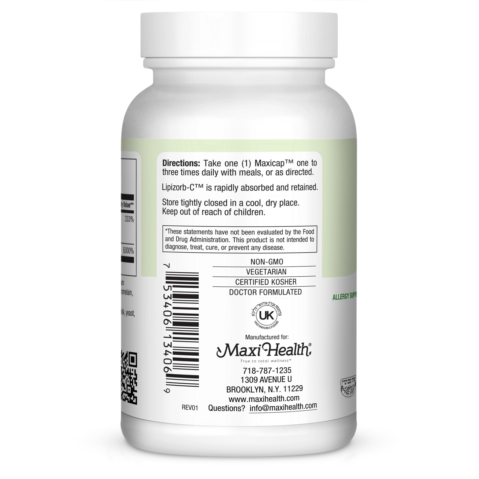 Lipizorb-C enhanced vitamin absorption