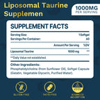 lipmaxmall taurine 1000 mg softgels
