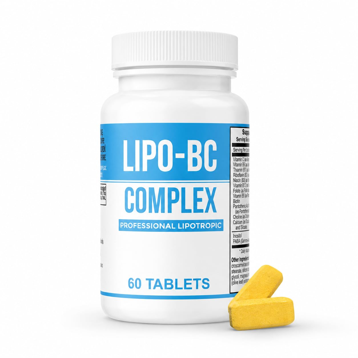 Lipo-BC Complex vitamin B tablets