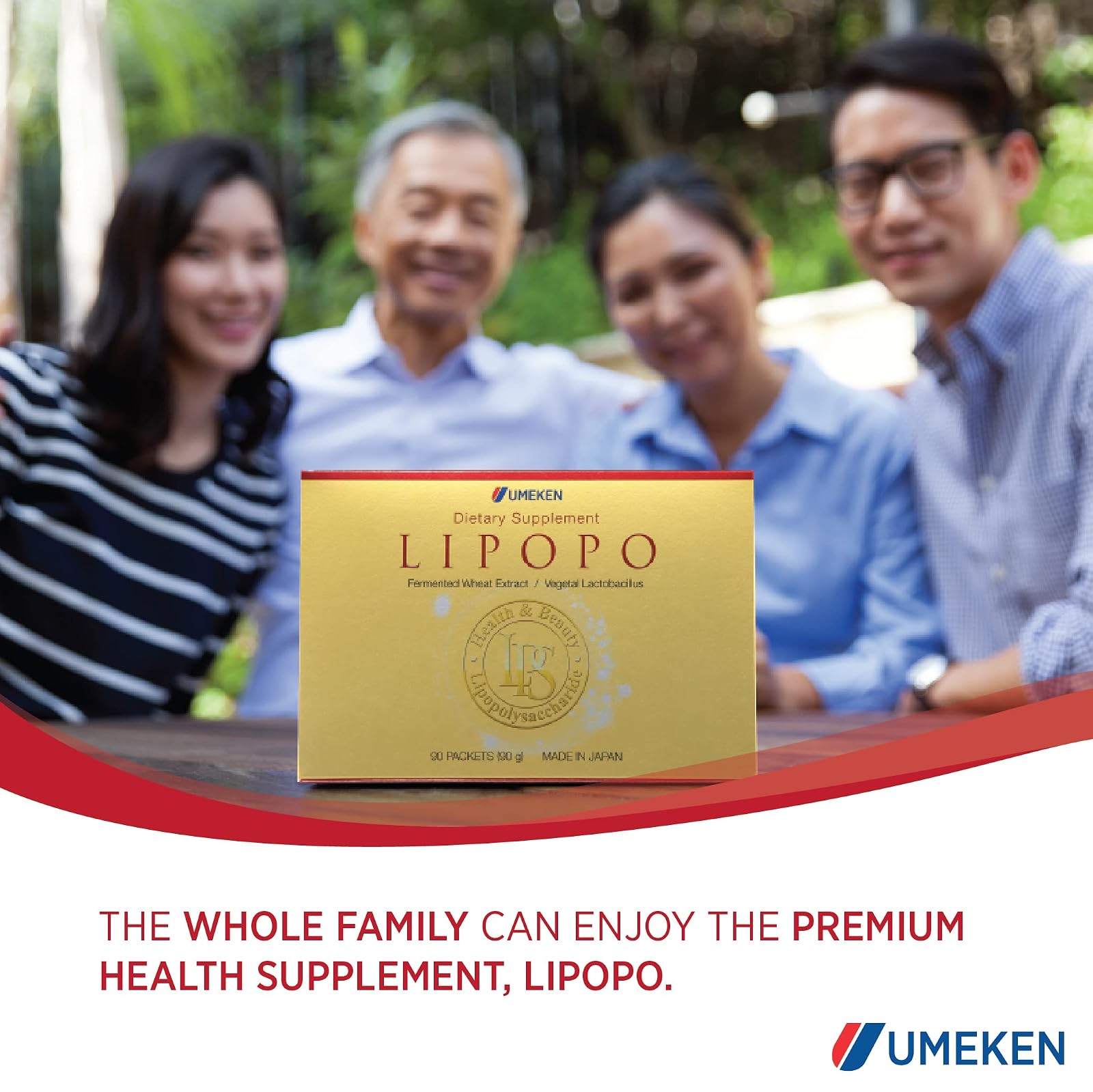 Lipopolysaccharide for enhanced vitality