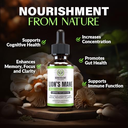 liposomal absorption mushroom supplement