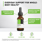 Liposomal ADK vitamin D supplement