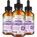 Liposomal ashwagandha liquid drops for stress relief