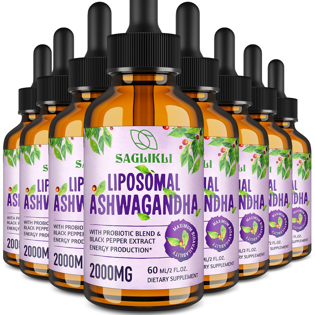 Liposomal Ashwagandha stress relief drops