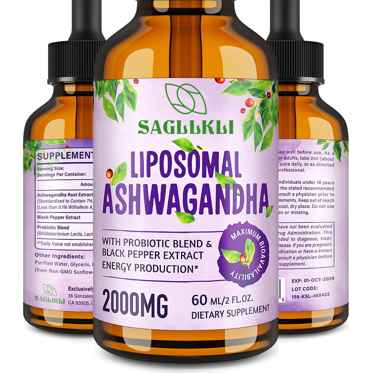 liposomal ashwagandha stress relief
