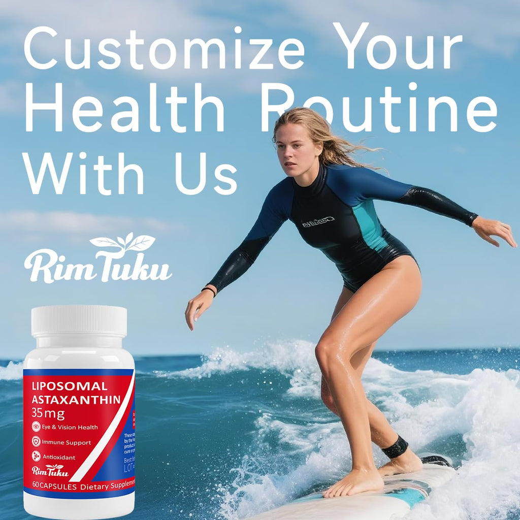 Liposomal Astaxanthin for enhanced absorption