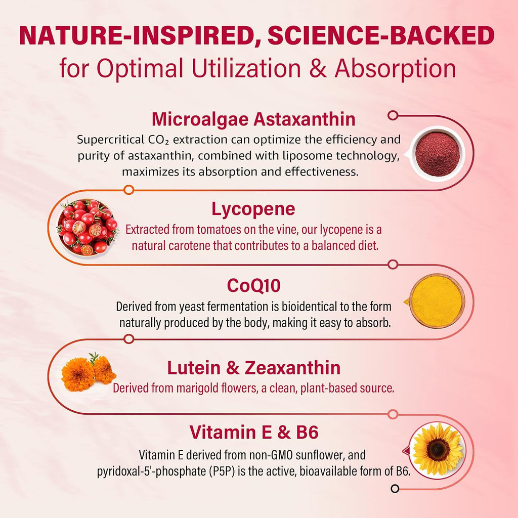 Liposomal Astaxanthin for eye health