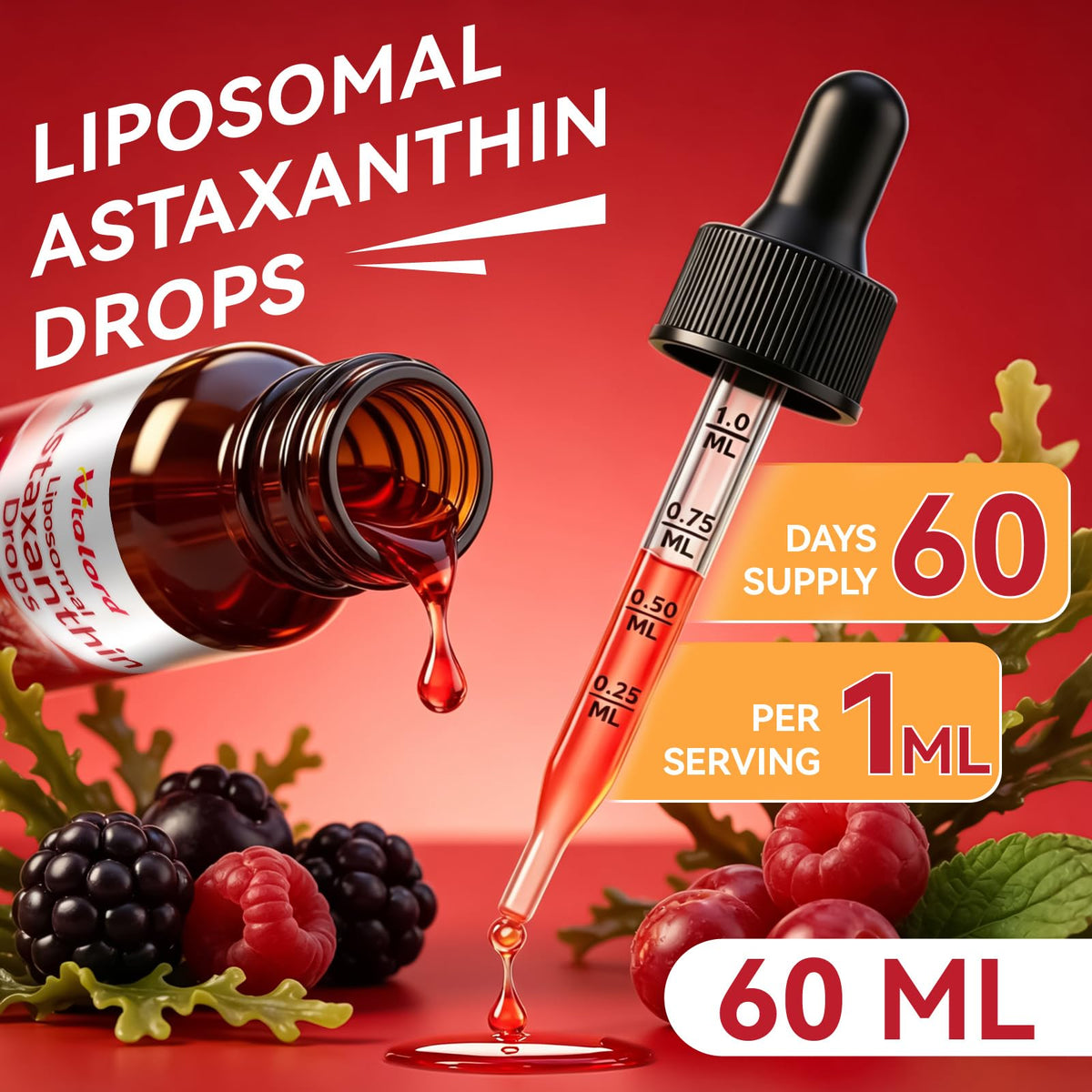 Liposomal Astaxanthin for eye health
