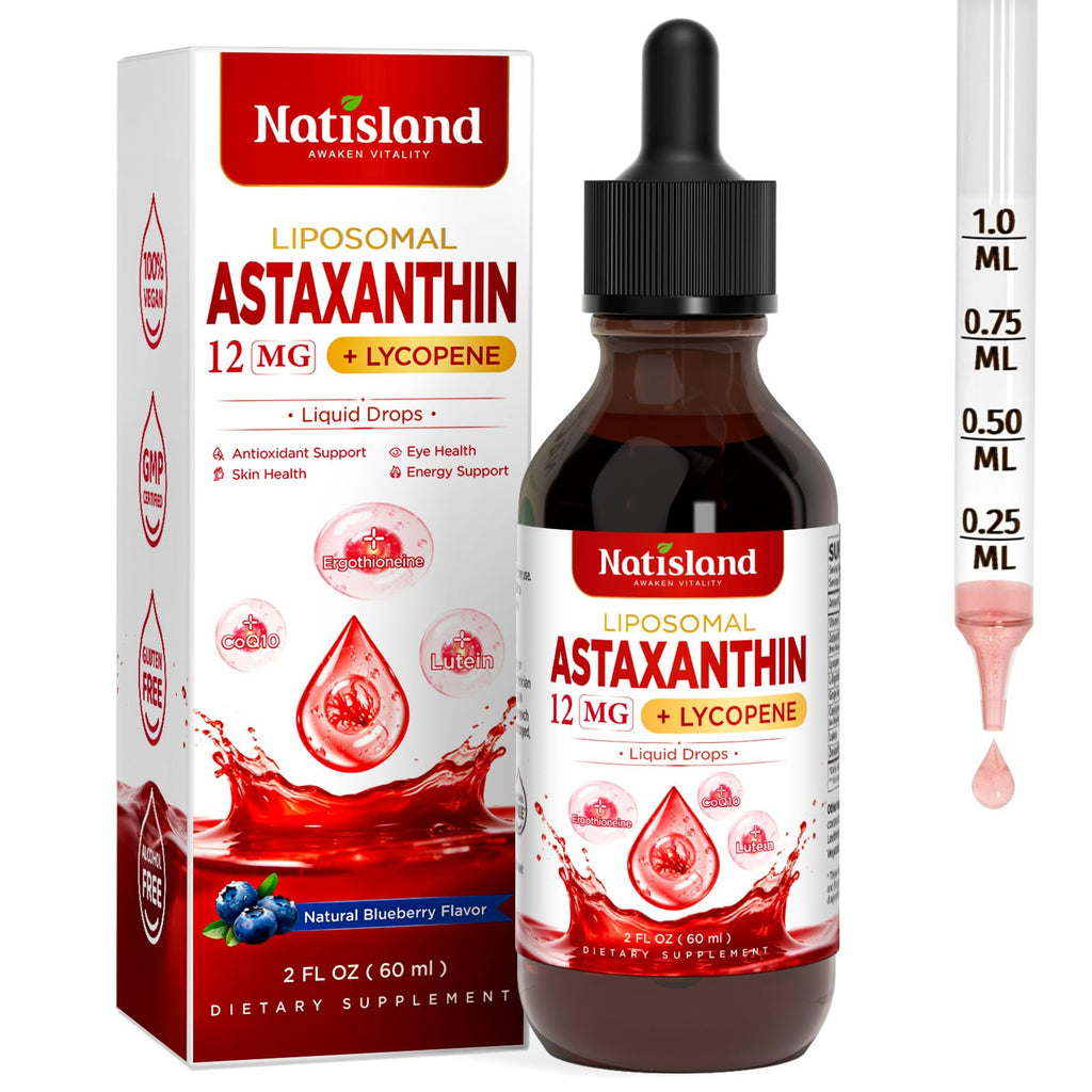 Liposomal Astaxanthin liquid supplement