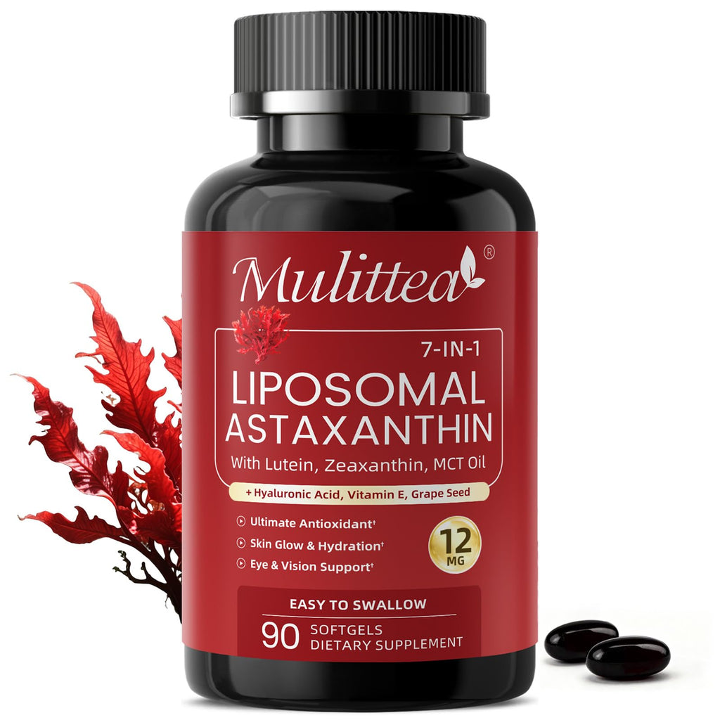Liposomal Astaxanthin softgels for wellness