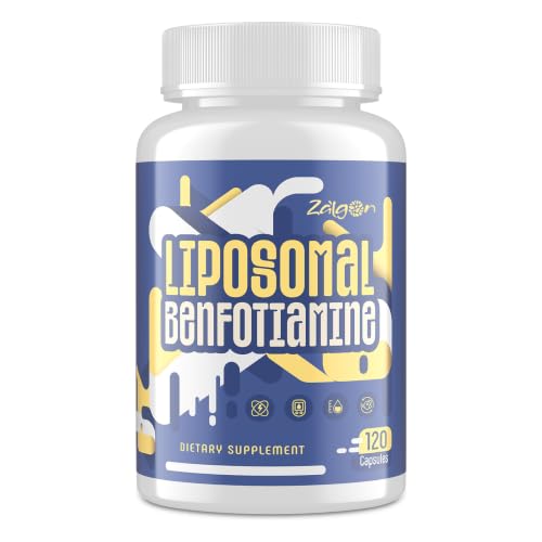 Liposomal Benfotiamine Vitamin B1 capsules