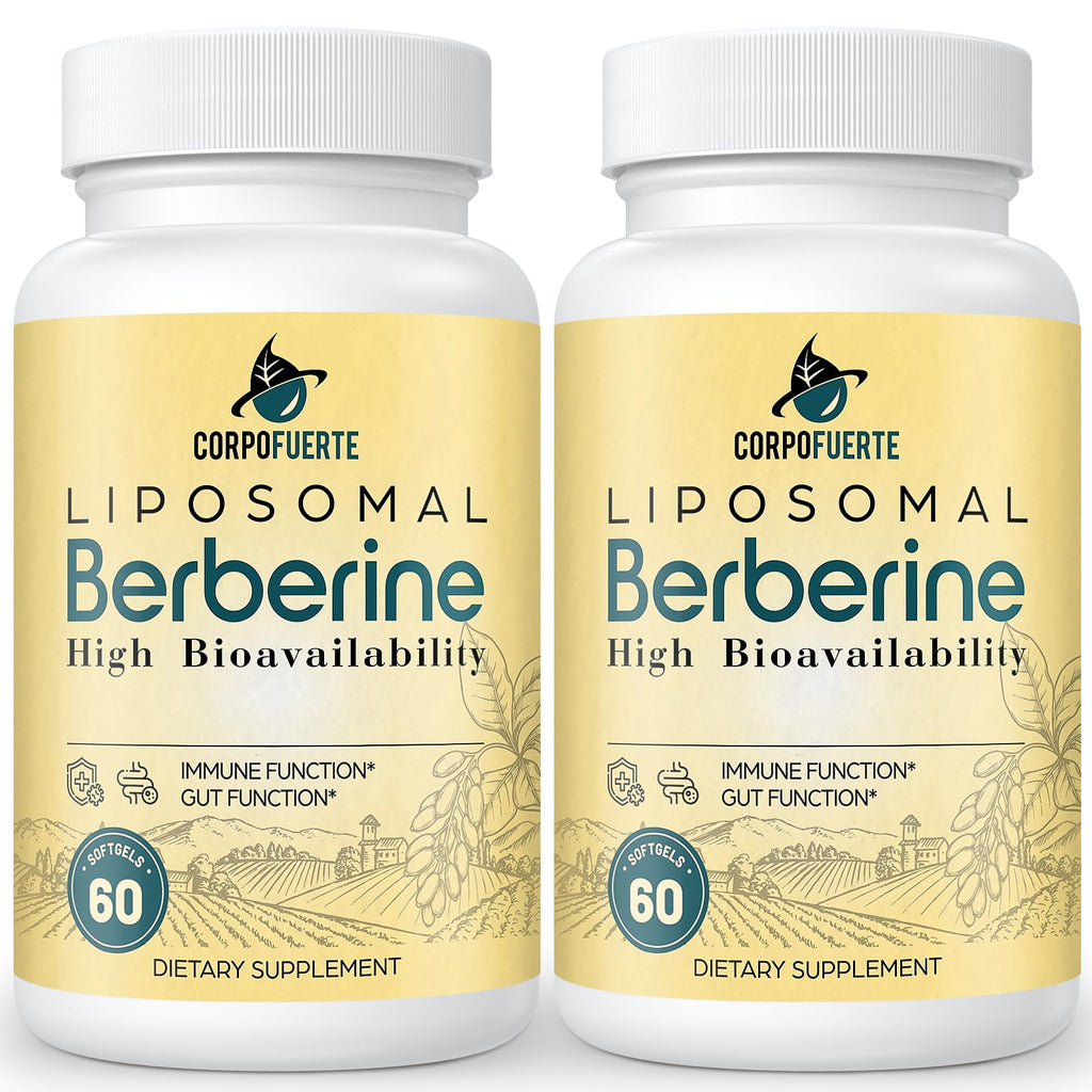 Liposomal berberine 500 mg softgels