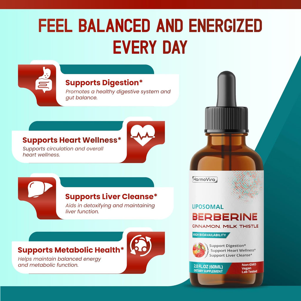 Liposomal Berberine for blood sugar balance