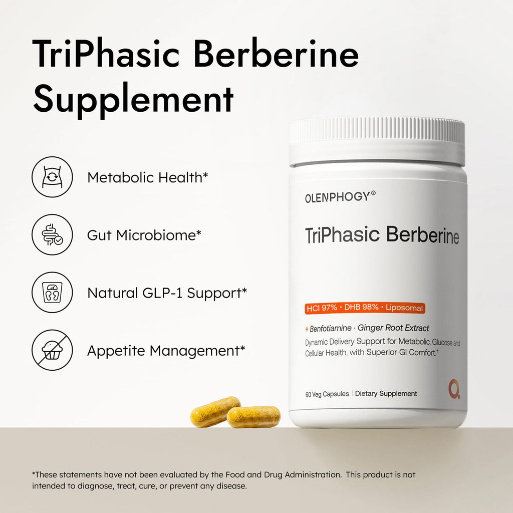 Liposomal Berberine for enhanced absorption