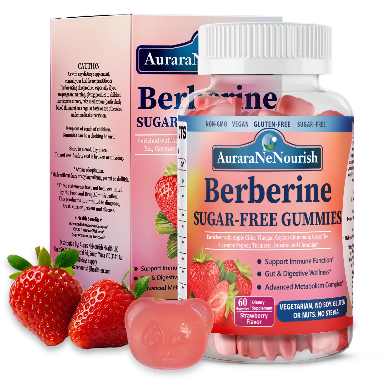 Liposomal Berberine gummies for wellness