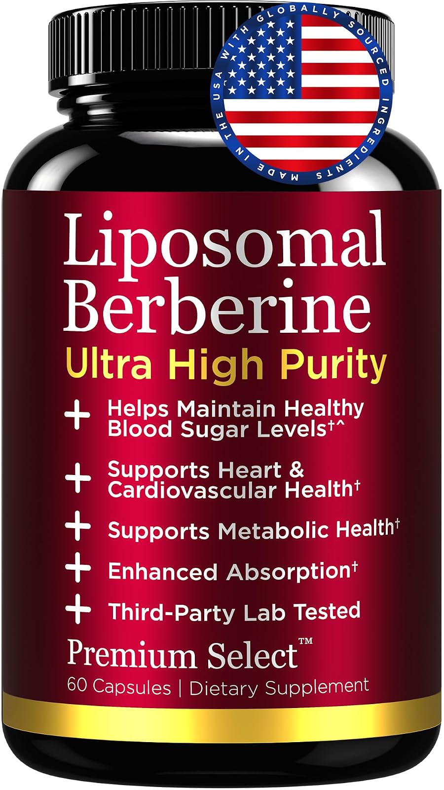 Liposomal Berberine HCL capsules