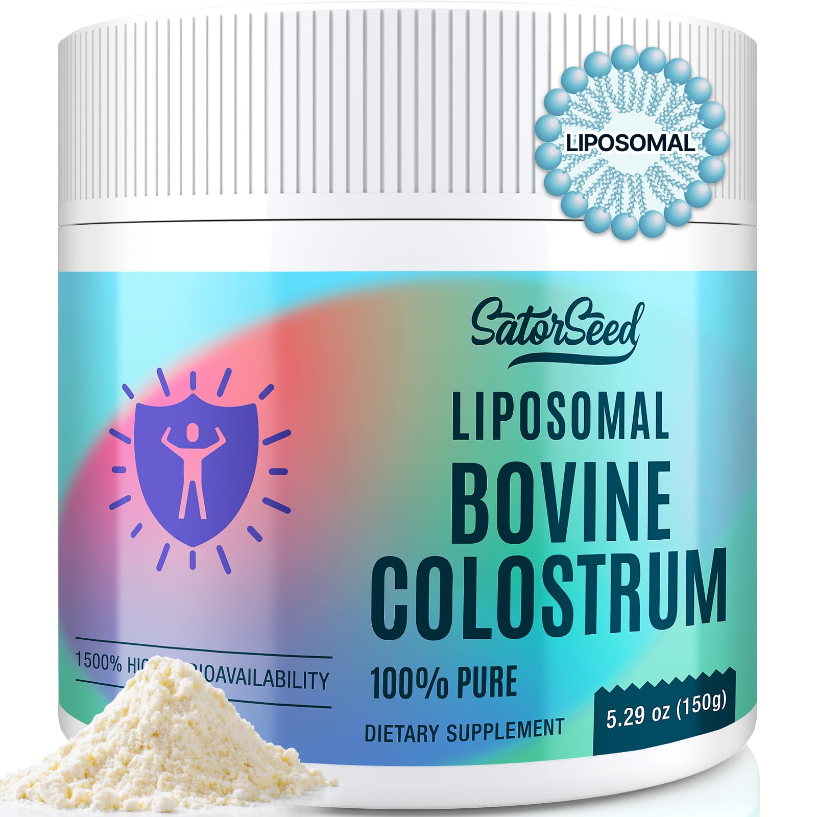 Liposomal Bovine Colostrum powder supplement