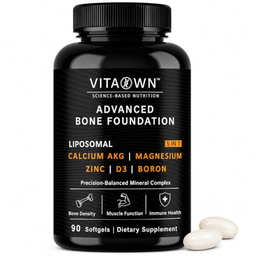 Liposomal Calcium AKG for bone health