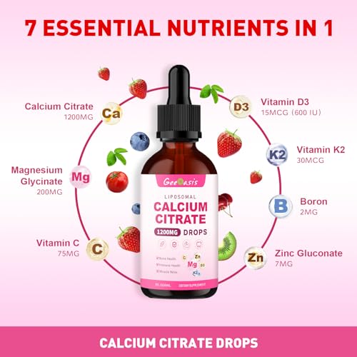 Liposomal calcium citrate for better absorption