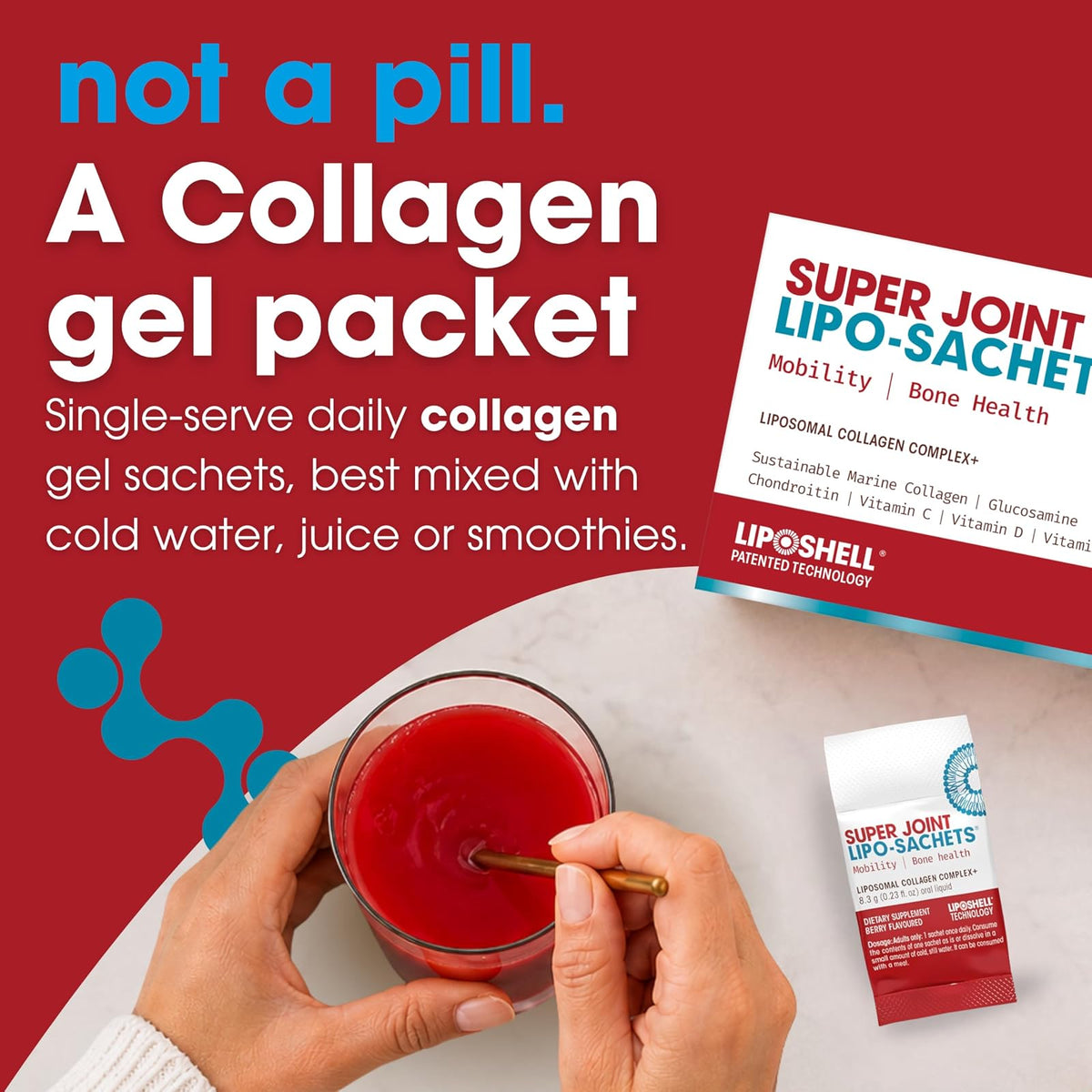 Liposomal collagen for joint health