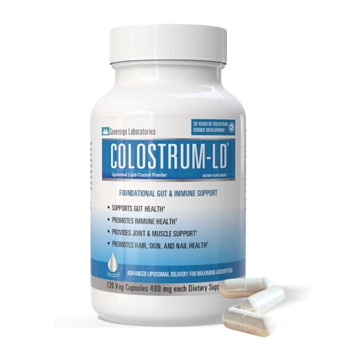 Liposomal colostrum for immune support